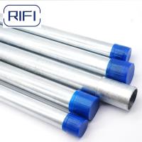 China 25mm BS4568 Galvanized Conduit Pipe with Gi Conduit Circular Round Boxed Accessories for sale