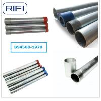 China Corrosion Resistance GI Conduit Pipe For Pre Galvanized Surface OEM for sale