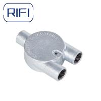 China 20mm 25mm Circular Junction Box Electrical Box For Latest Material Malleable Iron for sale