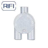 China 20mm 25mm Circular Junction Box Electrical Box For Latest Material Malleable Iron for sale