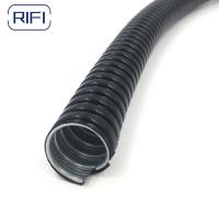 China High Performance Flexible Conduit Connector 3/8 Inch-4 Inch Grey Or Black Color for sale