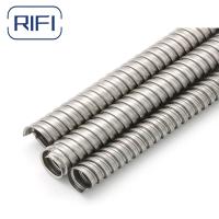 China UL Standard Flexible Conduit And Fittings With RIFI Trademark Grey Color for sale