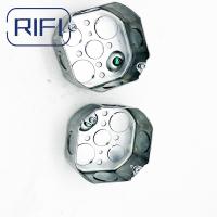 China Indoor Electrical Conduit Boxes With Octangonal Structure And 1/2 Inch Knockout Size for sale