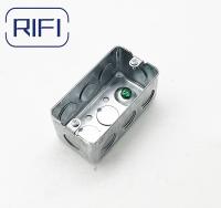 China Origin Electrical Conduit Boxes With 1 gang 1 7/8'' Depth For Electrical Jucntion Box for sale