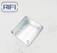 China 1/2 Inch Knockout Size Electrical Conduit Boxes With Metal Junction Box Cover for sale