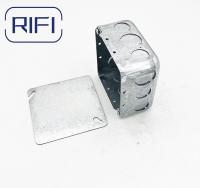 China Organized Long Lasting Wiring Electrical Junction Box With 2 Gang for sale