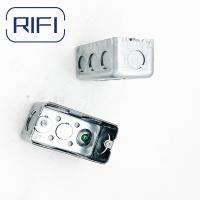 China Galvanized Steel 1 Gang Electrical Conduit Boxes Square Shape for sale