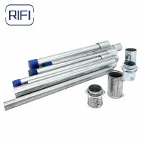 China Pre Galvanized 1 Inch EMT Conduit Pipe For Electrical Conduit System Thinner Option for sale