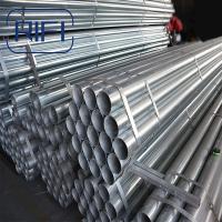 China 1.07MM Thickness EMT Conduit Pipe With Pre Galvanized  Zinc Coating for sale