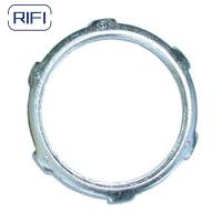China Conduit Fitting Rigid / IMC Steel Locknut /Steel With Zinc/UL514B for sale