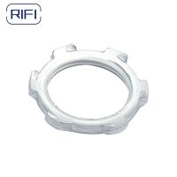 China Conduit Fitting Rigid / IMC Steel Locknut /Steel With Zinc/UL514B for sale