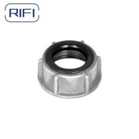 China Corrosion Resistant IMC Conduit Fittings Insulating Conduit Bushing With Throat for sale