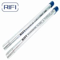 China Silver GI Conduit Pipe With Hot Dip Galvanized Finish  BS Standard for sale