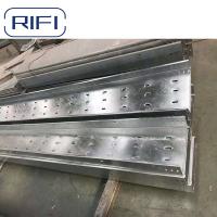 China Wire Mesh Tray Cable Wire Perforated Cable Tray 50-200mm Height for sale
