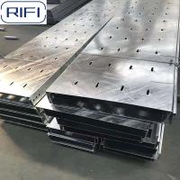 China Rectangular Steel Aluminm Frp Electrical Cable Tray 1 Meter To 6 Meter For Cable Organization for sale