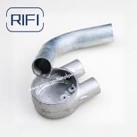 China Malleable Iron Solid Elbow Hot Dip Galvanized Compatibility Fits With GI Conduit Pipes for sale