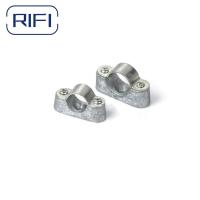 China Galvanised GI Conduit Fittings Conduit Fixing Saddle Space Bar Saddle Size 20mm To 50mm for sale