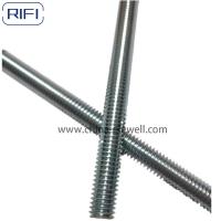 China Carbon Steel All Threaded Zinc Plated Threaded Rod M6 To M18 3 Meter for sale