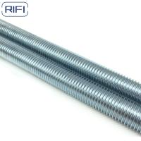 China RIFI Strut Channel Threaded Rod 40 Degree 60 Degree All Threaded for sale