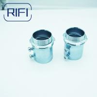China EMT Set Screw EMT Connector Steel Electrogalvanized EMT Conduit Fittings for sale