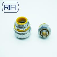 China Liquid Tight Flexible Conduit Connector For Box Bonding Model No LTC038-LTC400 UL 514B Standard for sale
