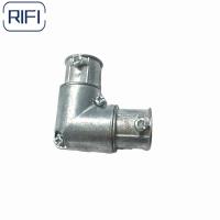 China Set Screw Zinc Die Cast EMT To EMT Capped Corner Coupling1/2 inch to 1 inch for sale