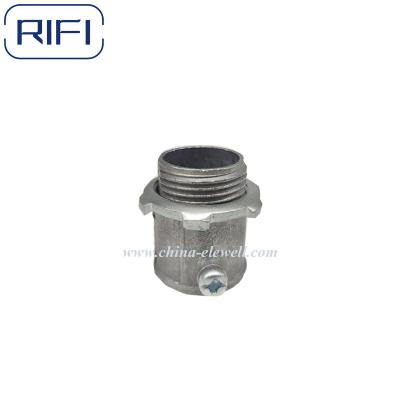 China EMT Conduit Fittings Set Screw Zinc Connector1/2