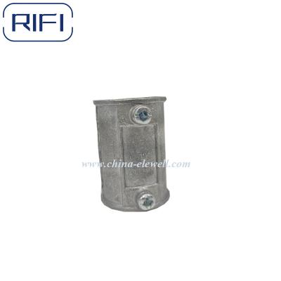 China EMT Conduit Fittings Set Screw Zinc Coupling1/2