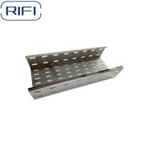 China Hot-dip Galvanizing Electrical Cable Tray Height 50-200mm Fire Resistance for sale