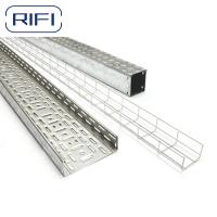 China Length 1000MM-6000MM Electrical Cable Tray Fire Resistance Yes Made of Aluminum Suitable for sale