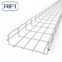 China Fire Resistance 300mm Cable Tray Wire Mesh Tray  for electrical raceway for sale