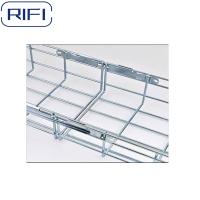 China Fire Resistance 300mm Cable Tray Wire Mesh Tray  for electrical raceway for sale