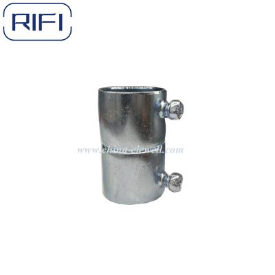 China EMT Steel Coupling Set Screw Type Connect EMT Conduit Pipe for sale