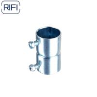 China EMT Steel Coupling Set Screw Type Connect EMT Conduit Pipe for sale