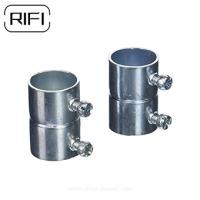 China EMT Steel Coupling Set Screw Type Connect EMT Conduit Pipe for sale