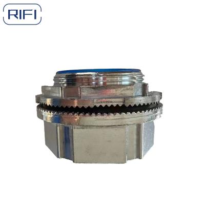 China RIFI 2 Inch Zinc Die Cast Grounding Or Non-grounding Threaded Type Hub for sale