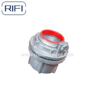 China RIFI Red Insulated 3/4 Inch Grounding Threaded Hub Zinc Die Cast for sale