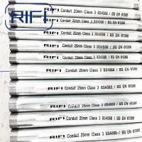China 20mm To 50mm BS4568 EN61386 Standard Electrical Gi Conduit Galvanized Steel Pipe for sale
