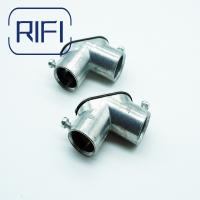 China EMT To EMT Pull Elbow With Gasket And Inspection Cover Zinc Die Cast Electrical Conduit Fittings for sale