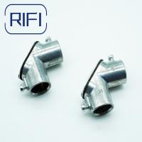 China EMT To EMT Pull Elbow With Gasket And Inspection Cover Zinc Die Cast Electrical Conduit Fittings for sale