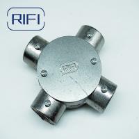 China Aluminum Die Cast Electrical EMT Conduit Box Terminal Circular Junction Box One Way for sale