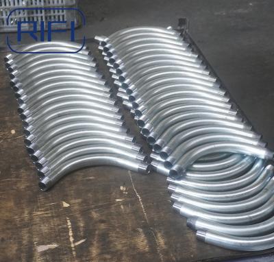 China Rigid Steel Conduit GRC Elbow With NPT Threaded For IMC / Rigid Conduit Connection for sale