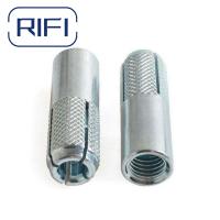 China M8 M12 M16 Carbon Steel Galvanized Drop In Anchor Bolt Drop In Anchor Fastener for sale