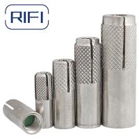 China M8 M12 M16 Carbon Steel Galvanized Drop In Anchor Bolt Drop In Anchor Fastener for sale
