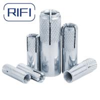 China M8 M12 M16 Carbon Steel Galvanized Drop In Anchor Bolt Drop In Anchor Fastener for sale