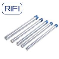 China UL Certified Zinc Plated Silver Threaded IMC Conduit Pipe For Electrical Conduit Systems for sale