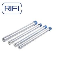 China UL Certified Zinc Plated Silver Threaded IMC Conduit Pipe For Electrical Conduit Systems for sale