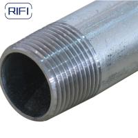 China UL Certified Zinc Plated Silver Threaded IMC Conduit Pipe For Electrical Conduit Systems for sale
