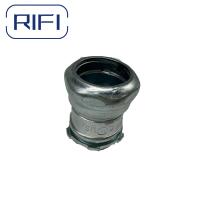 China RIFI-EMT Compression Connector Zinc Used To Join EMT To EMT Or A Enclouse for sale