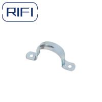 China RIFI-Electrical EMT Conduit Fittings 2 Hole Pipe Strap Galvanized Metal Silver THS-050S-400S 2